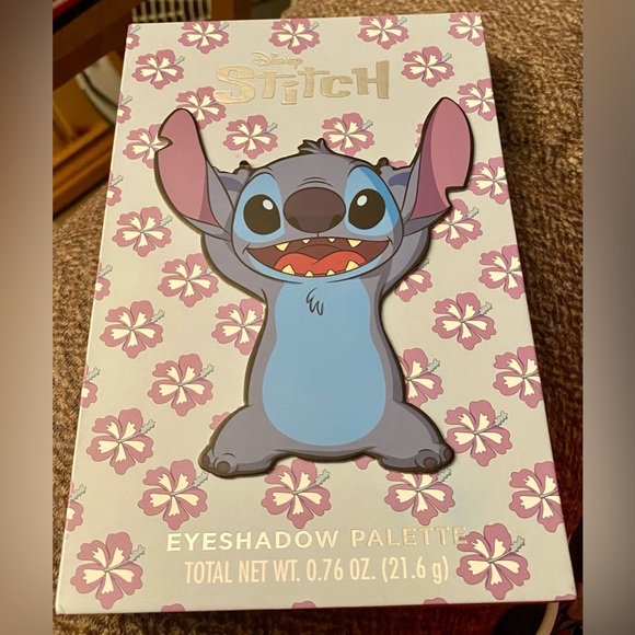 Disney | Makeup | Disney Nwt Stitch Floral Eyeshadow Palette 2 Shades ...